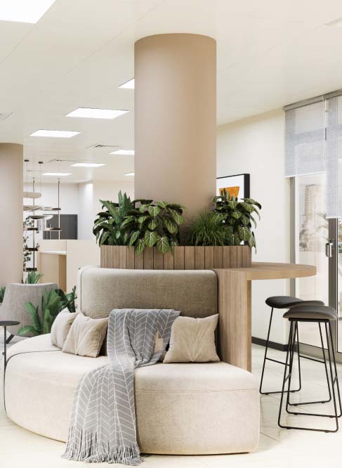 Spacious Office in Modern Hues | OFFICEWORKS